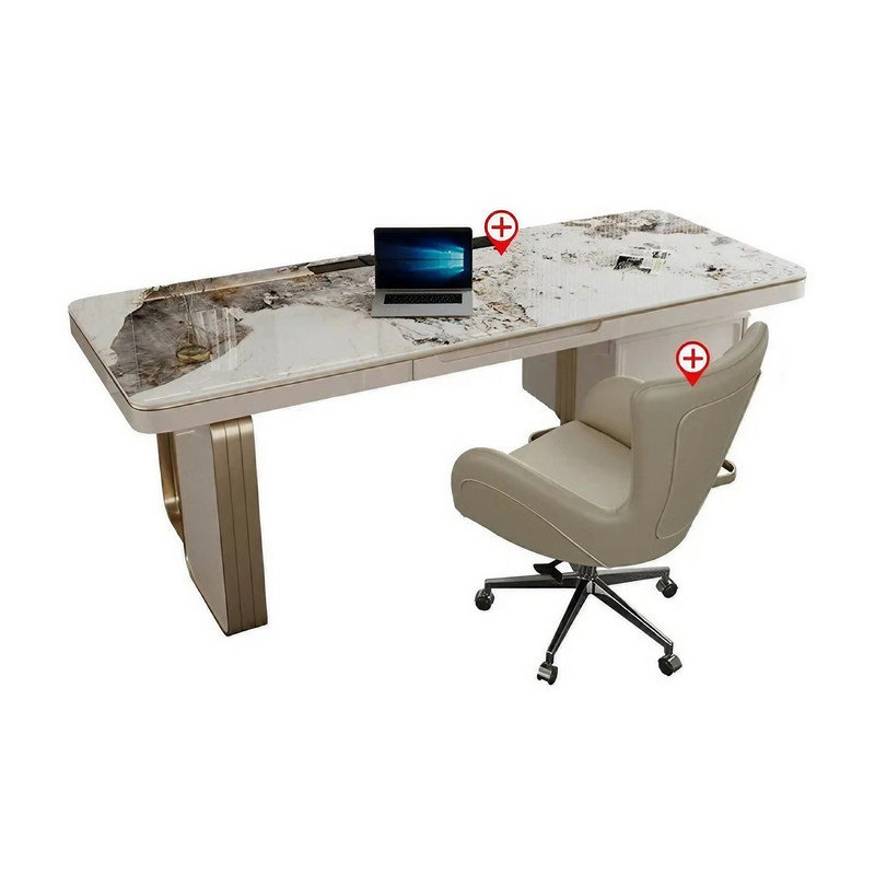Inbox Zero Moncheri Italian Modern Desk Portable Executive Nordic ...