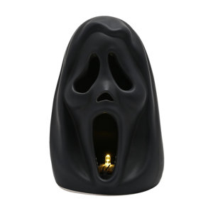 The Seasonal Aisle Black LED Ghost Face | Wayfair.co.uk