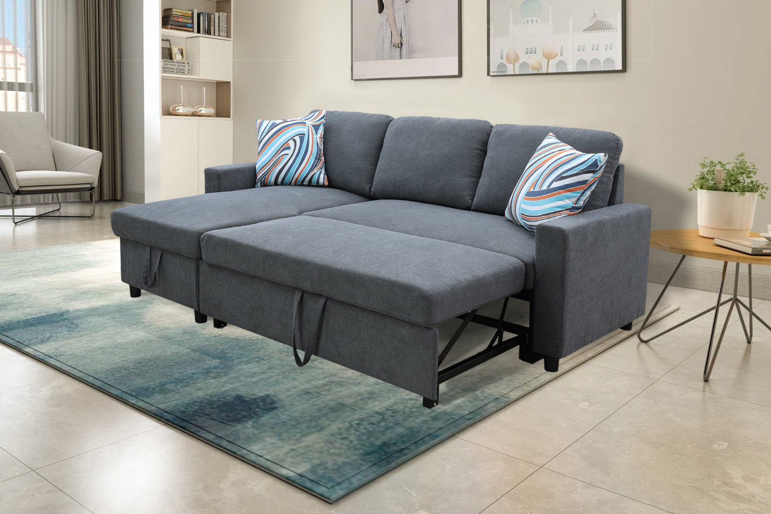 Ebern Designs Sebella 2 - Piece Upholstered Sectional | Wayfair