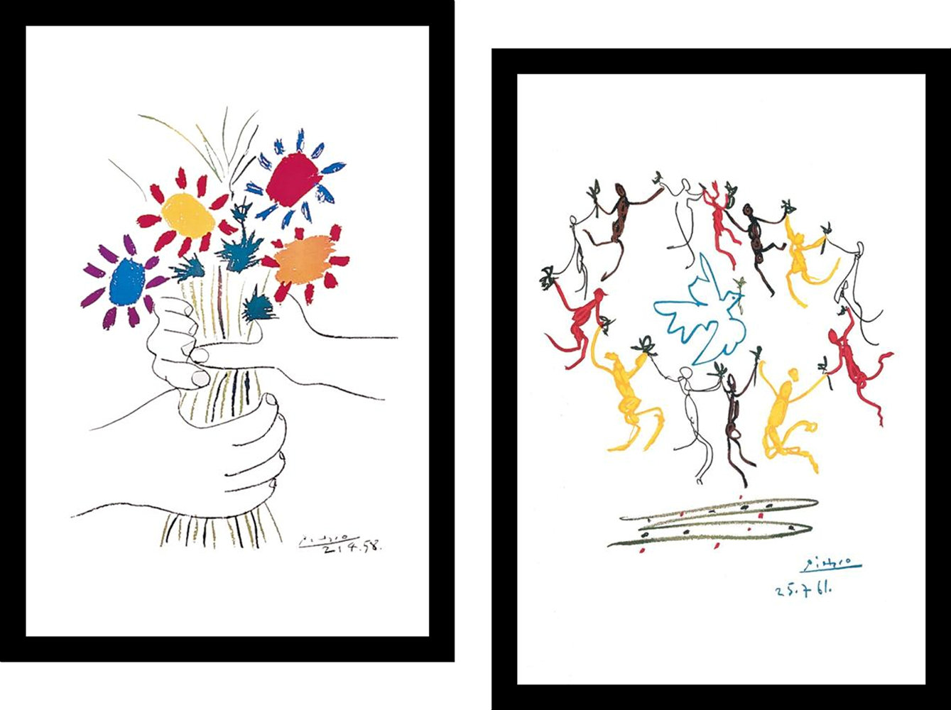 Vault W Artwork Dance of Youth and Petit Fleurs by Pablo Picasso ...