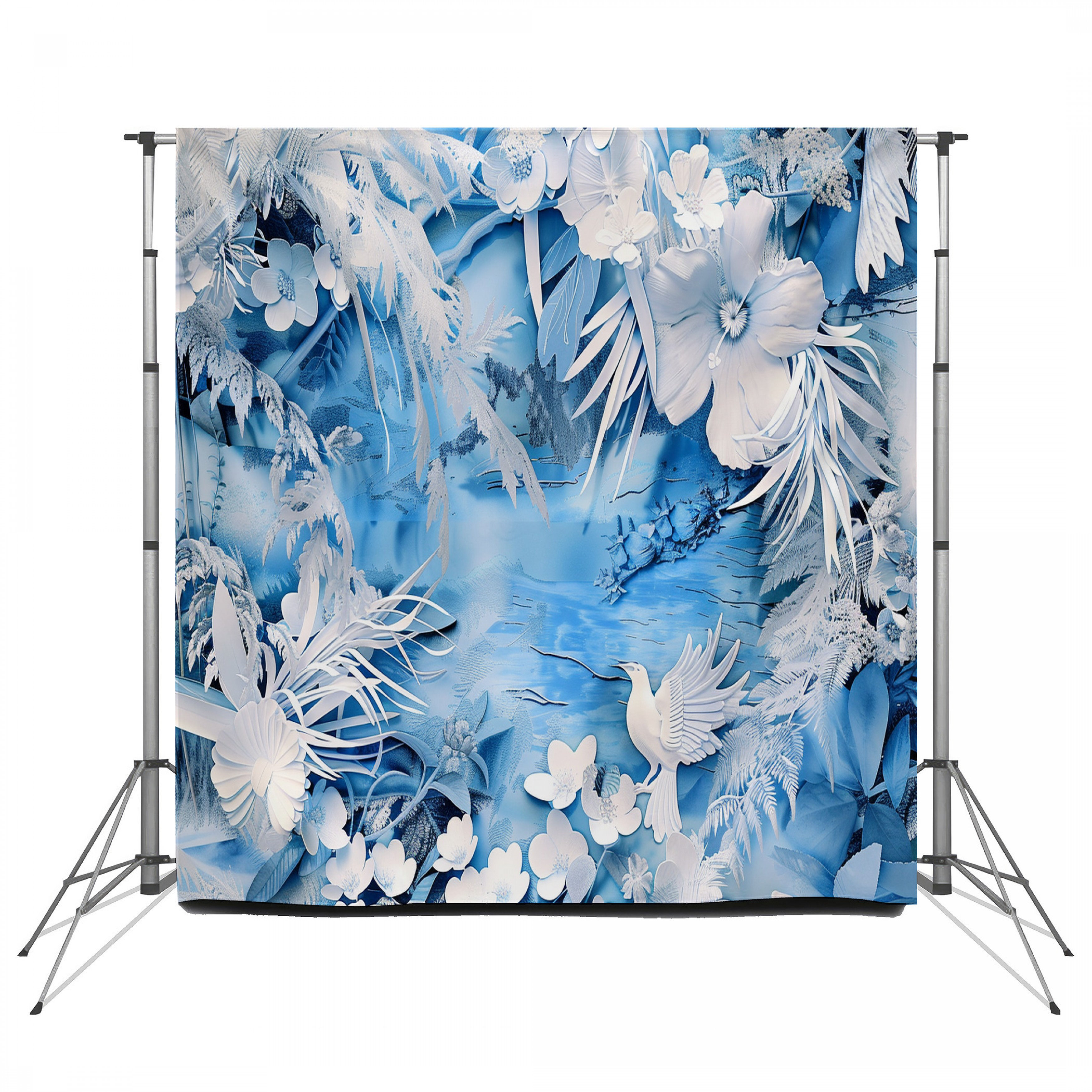 VisionDecor Floral Backdrop Botanical Large Modern Photo Backdrop ...