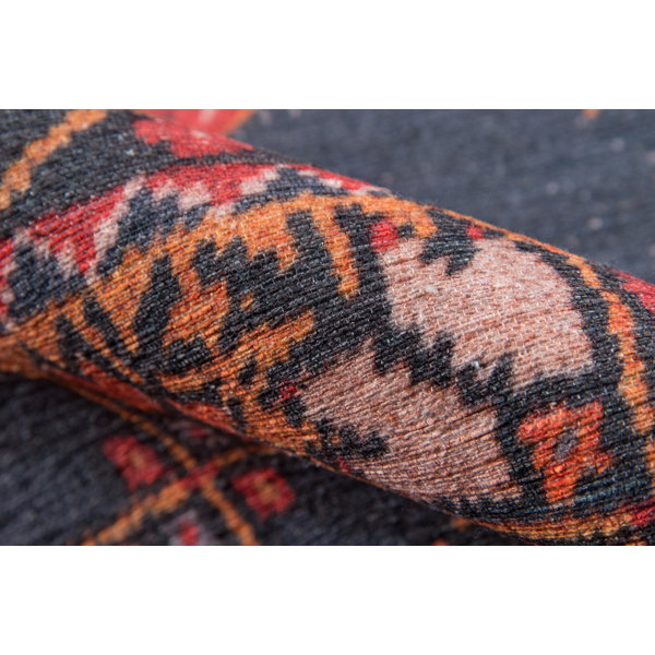 Joss & Main Isthia Oriental Red/Blue/Orange Area Rug & Reviews | Wayfair