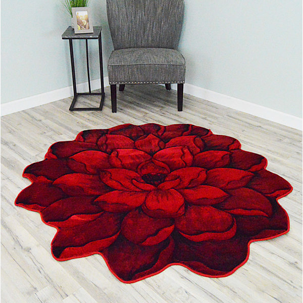 Winston Porter Vesta Floral Rug & Reviews | Wayfair