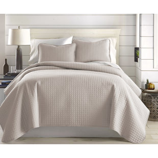Ivory & Cream Quilts, Coverlets, & Sets You'll Love | Wayfair