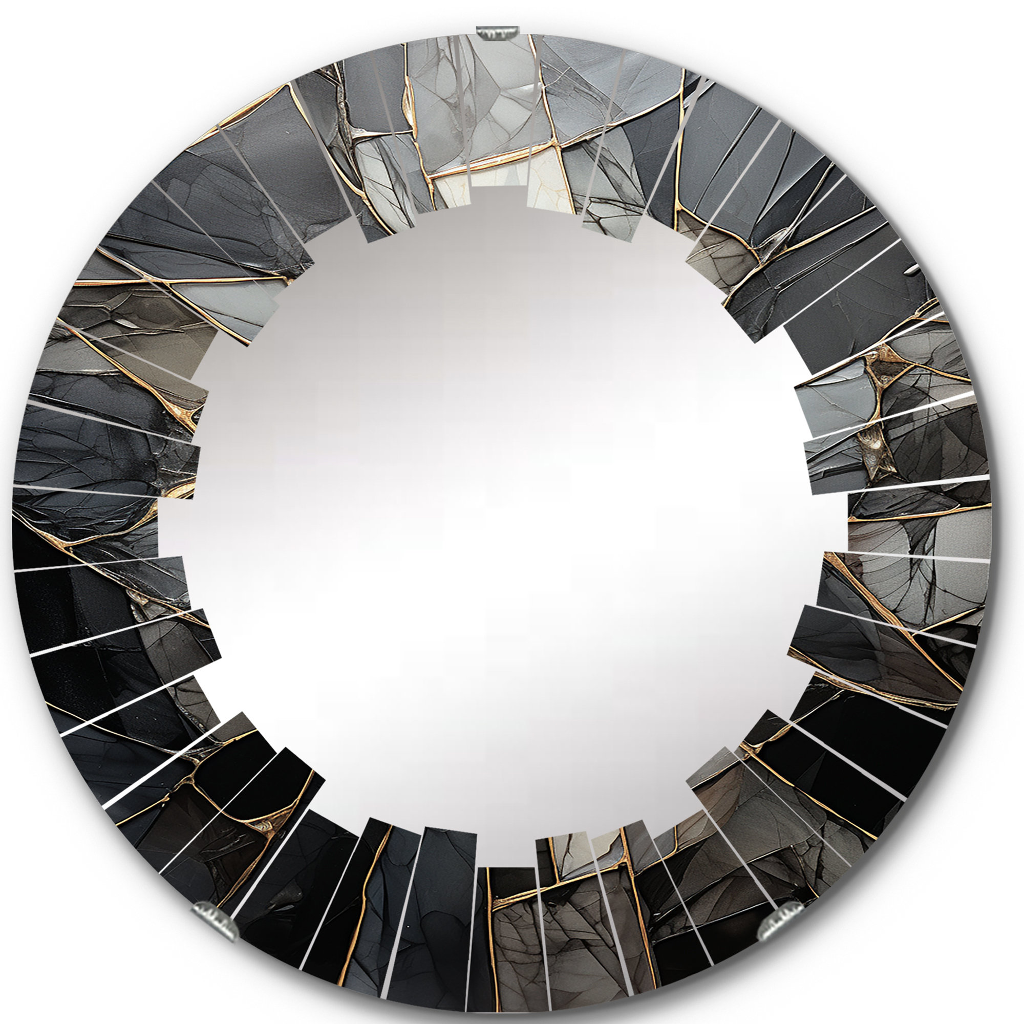 East Urban Home Hesperos - Modern Wall Mirror Round | Wayfair