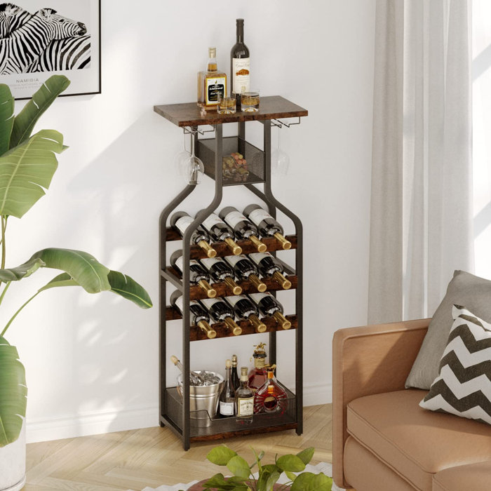 17 Stories Kayatana 18.9'' Wine Bar & Reviews | Wayfair