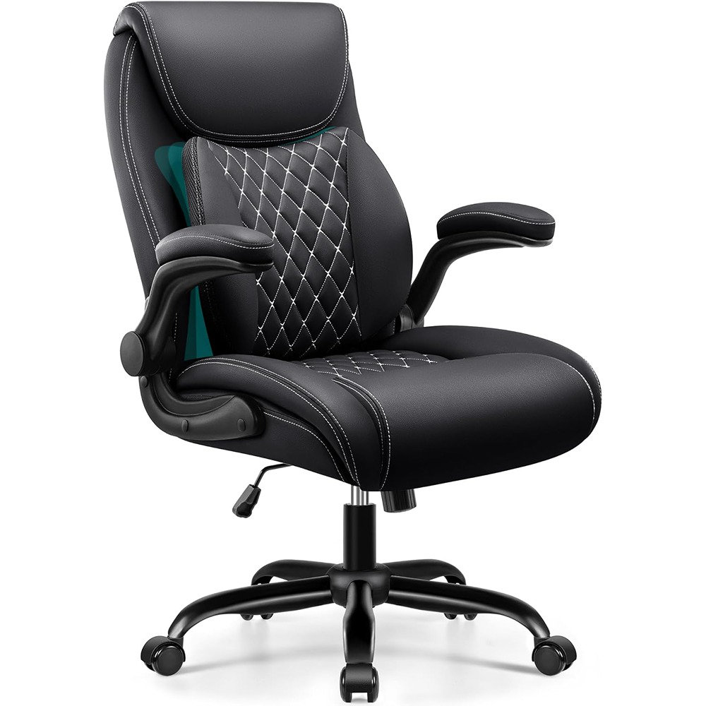 JES ENTERPRISES Office Chair,Ergonomic Office Chair With Lumbar Support ...