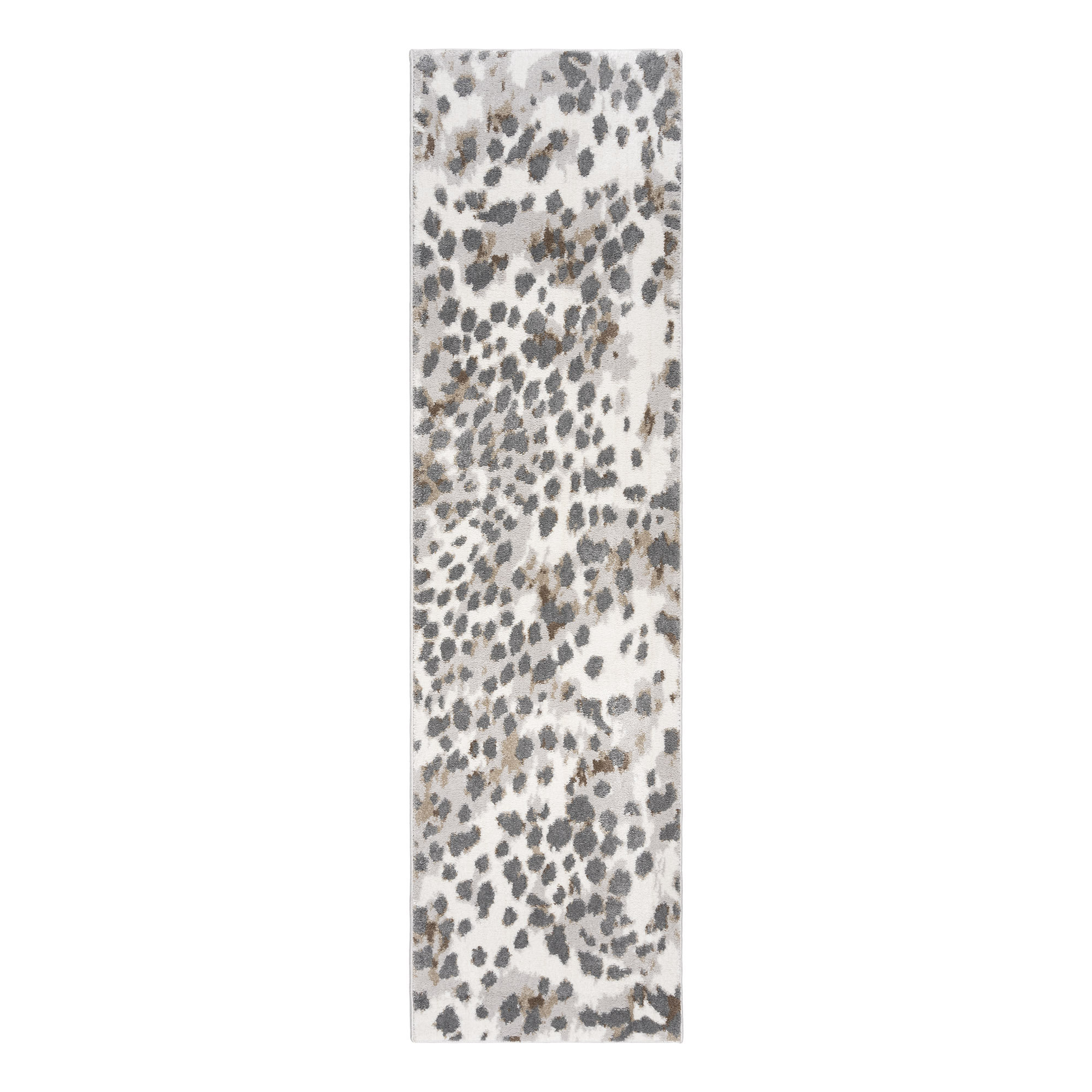 Gertmenian Ciaran Gaia Animal Glam Leopard Print Grey/Tan/Ivory ...