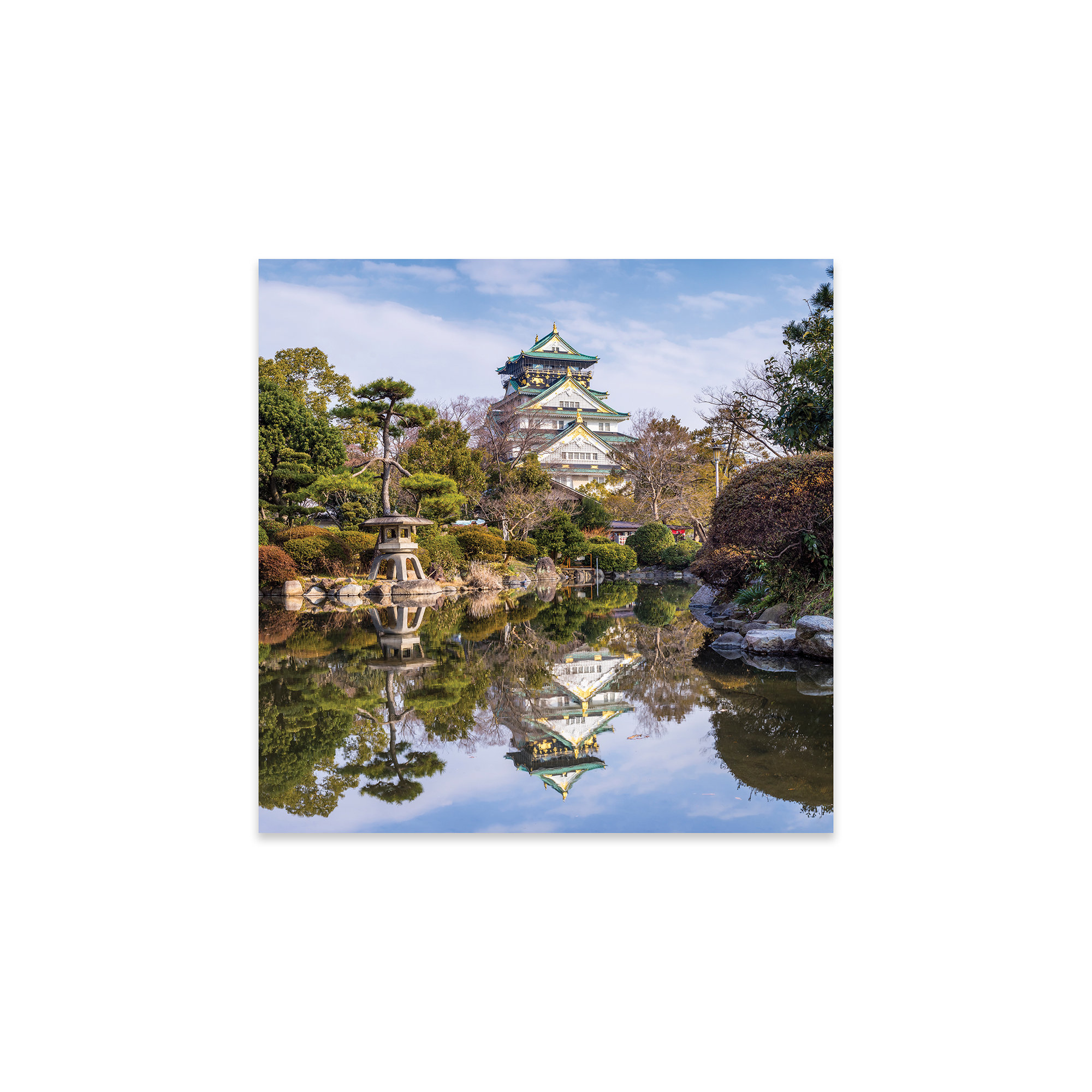 Ebern Designs Osaka Castle And Nishinomaru Garden On Plastic/Acrylic by ...