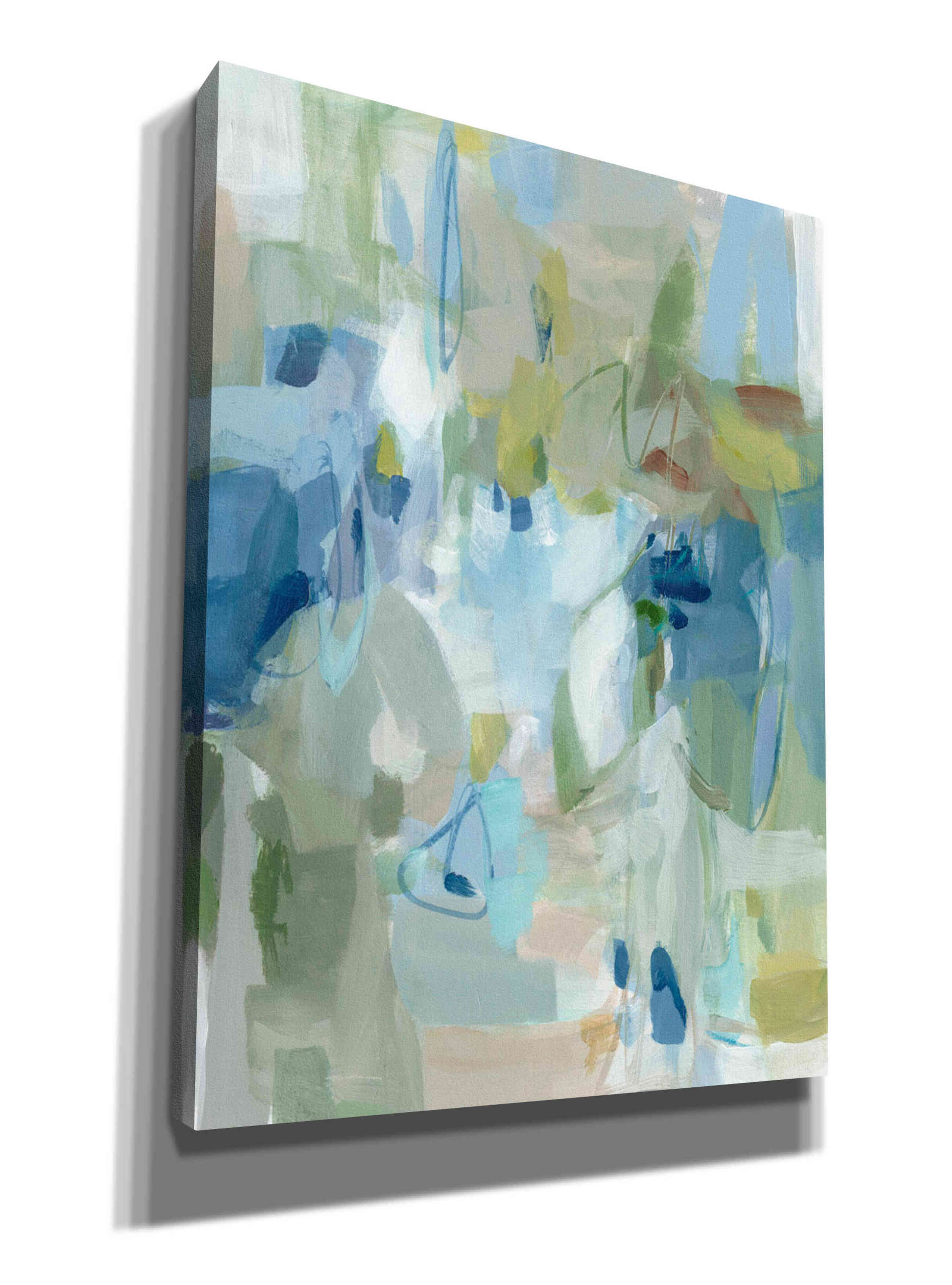 Epic Graffiti Lakeside by Christina Long - Wrapped Canvas Painting ...