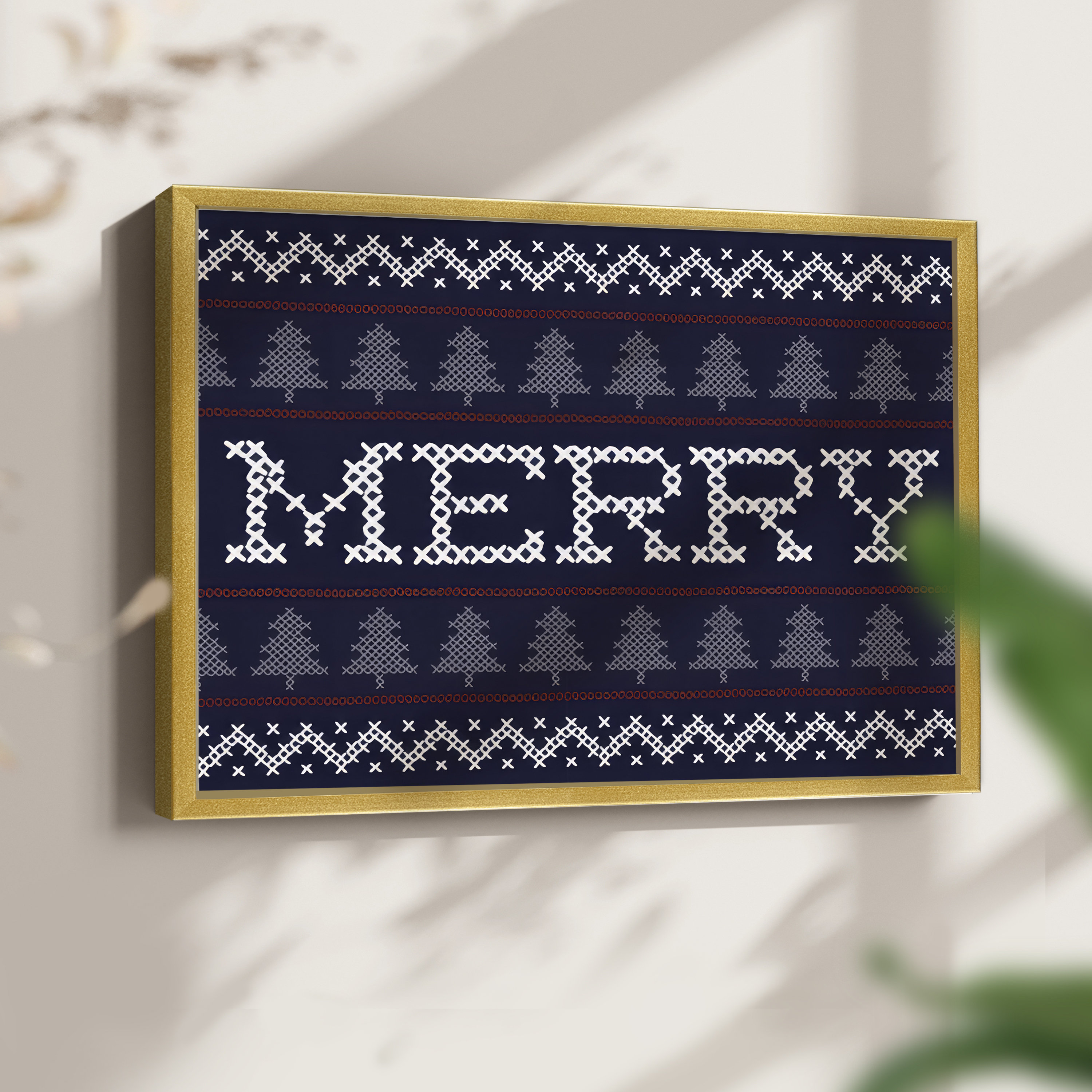 Lark Manor™ Merry Sweater -Framed Print - Restickable | Wayfair
