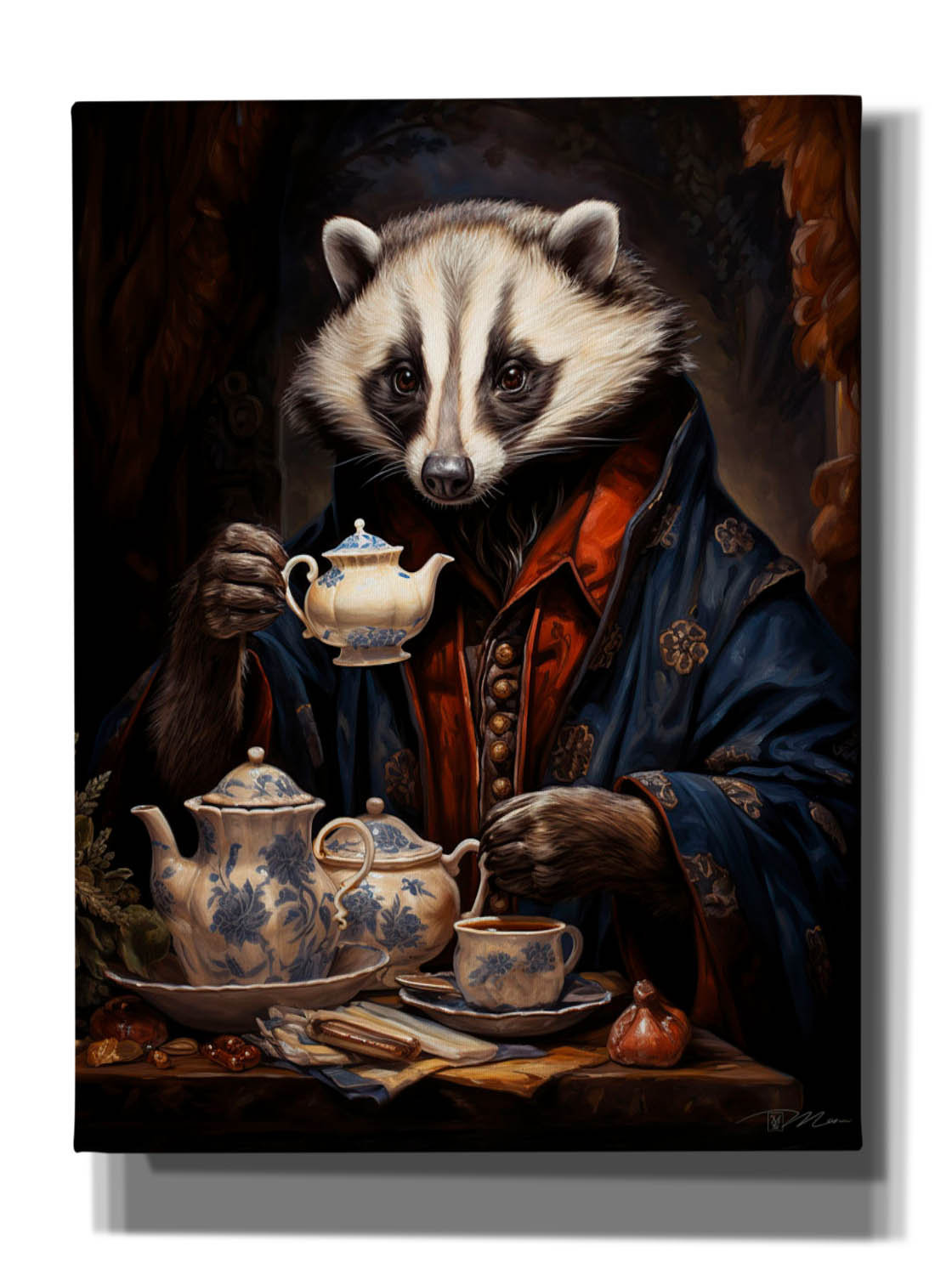 Epic Graffiti 'Rate Per Hour Of Tea' by Momart Canvas Wall Art | Wayfair