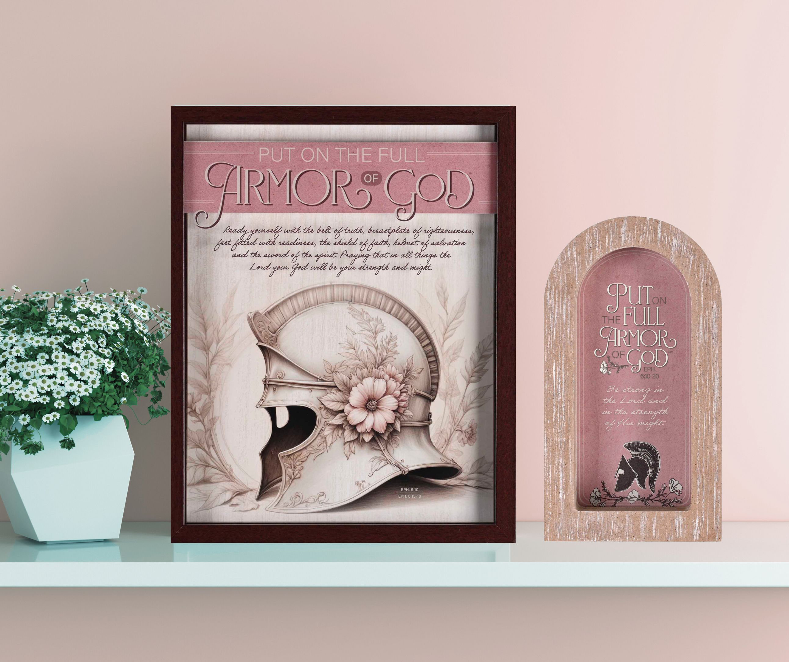 Charlton Home Framed Wall Art Full Armour Women 11x14 - Wayfair Canada