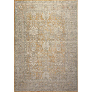 Rosemarie Gold/Sand Rug & Reviews | Joss & Main