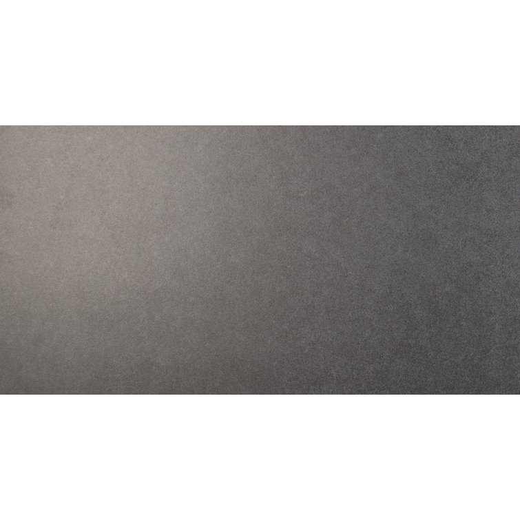MSI Dimensions Graphite 12" x 24" Porcelain Field Tile in Grey ...