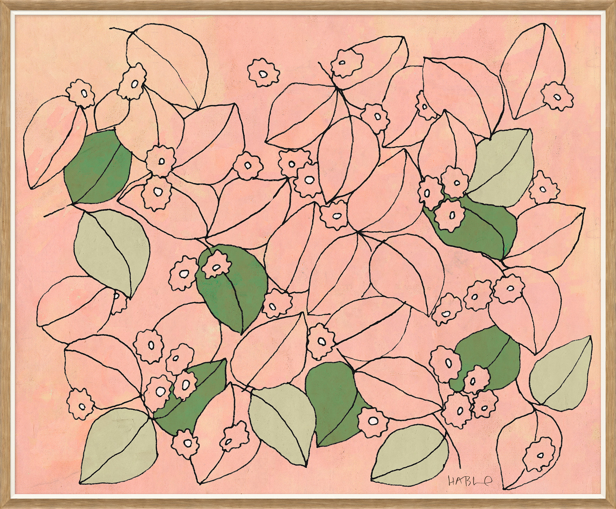 Soicher Marin 'Jasmine' by Susan Hable - Picture Frame Painting | Wayfair