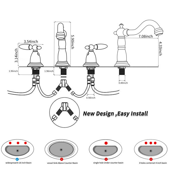 UFINE Bathroom Faucet & Reviews | Wayfair