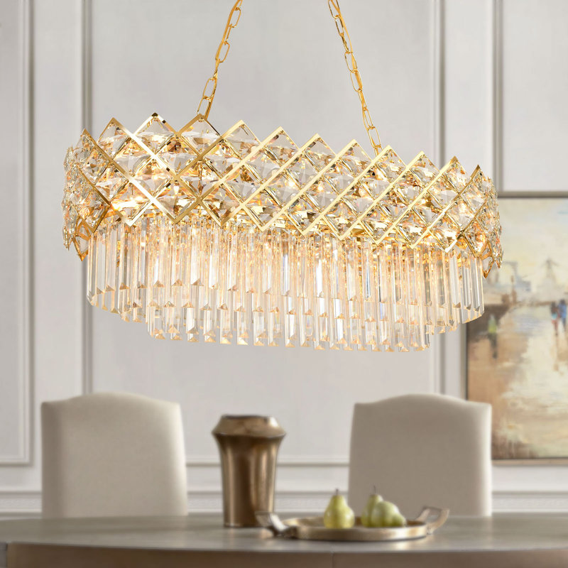 Mercer41 Sieta 8 - Light Dimmable Tiered Chandelier & Reviews | Wayfair