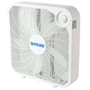 Hurricane 20" Classic Series Floor Box Fan with 3 Speed Settings, 2 ...