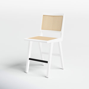 AllModern Atticus Cane Bar & Counter Stool & Reviews | Wayfair