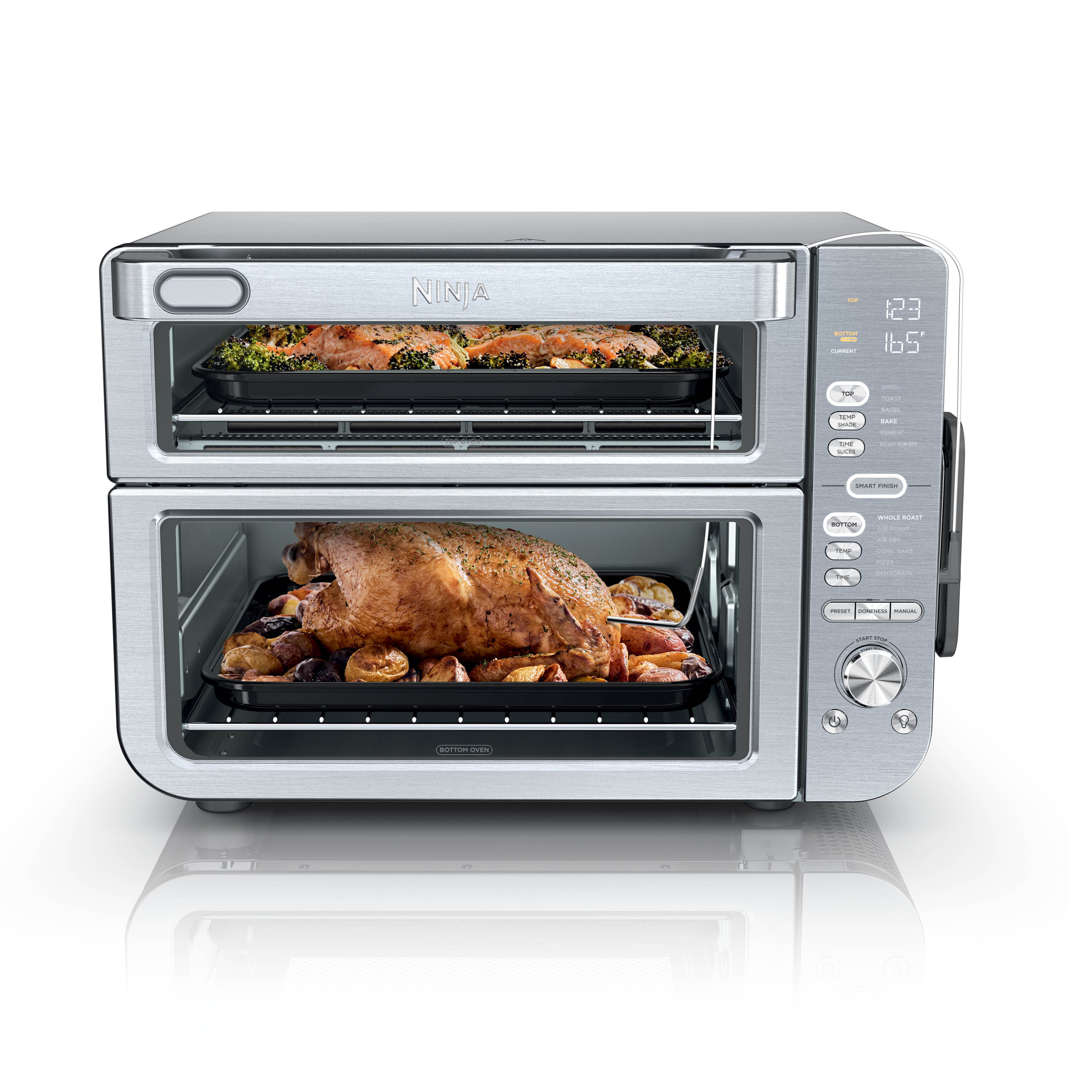 Ninja Double Stack XL Countertop Oven & Air Fryer, Pro Cook System ...