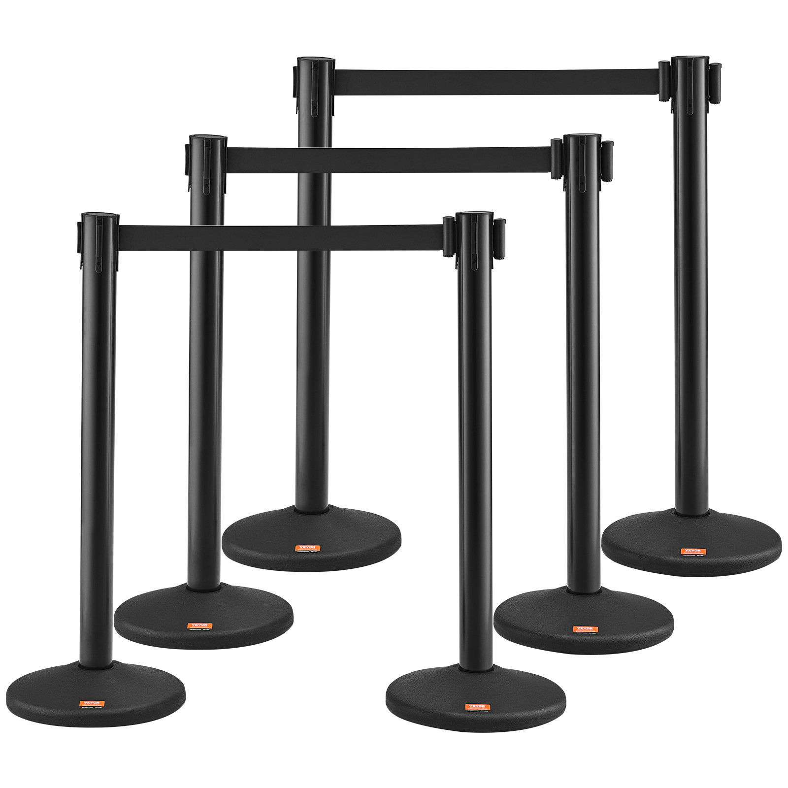 VEVOR 36'' H x 78'' W Stanchion System | Wayfair