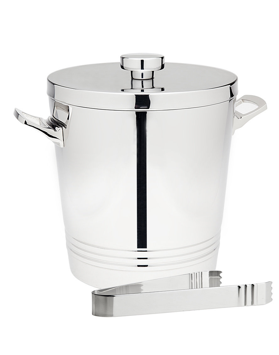 Godinger Silver Art Co Felwinter Double Walled Ice Bucket With Tongs ...