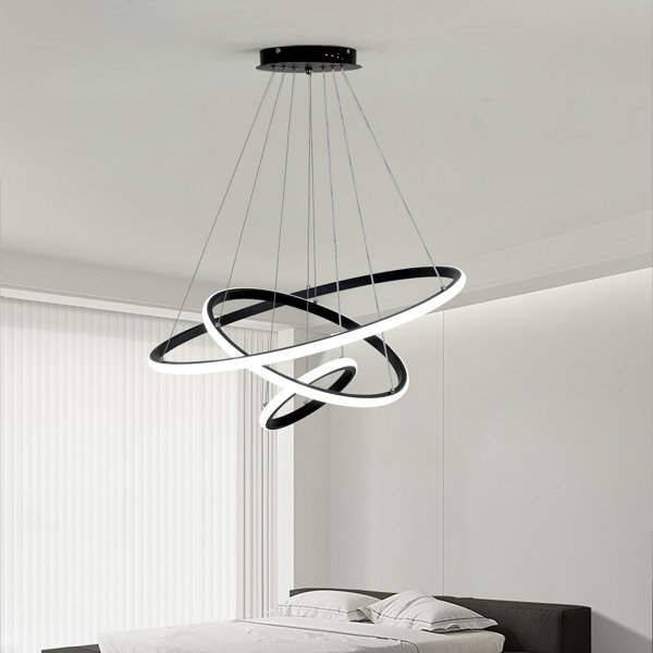 Wrought Studio Dado 3 - Light LED Tiered Chandelier & Reviews | Wayfair