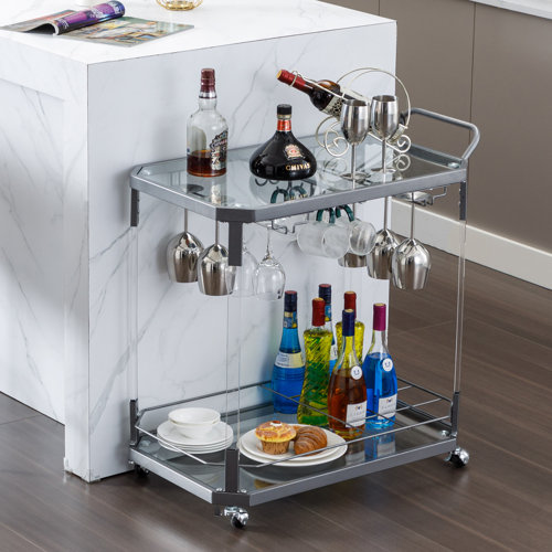 Square Bar Carts You'll Love | Wayfair