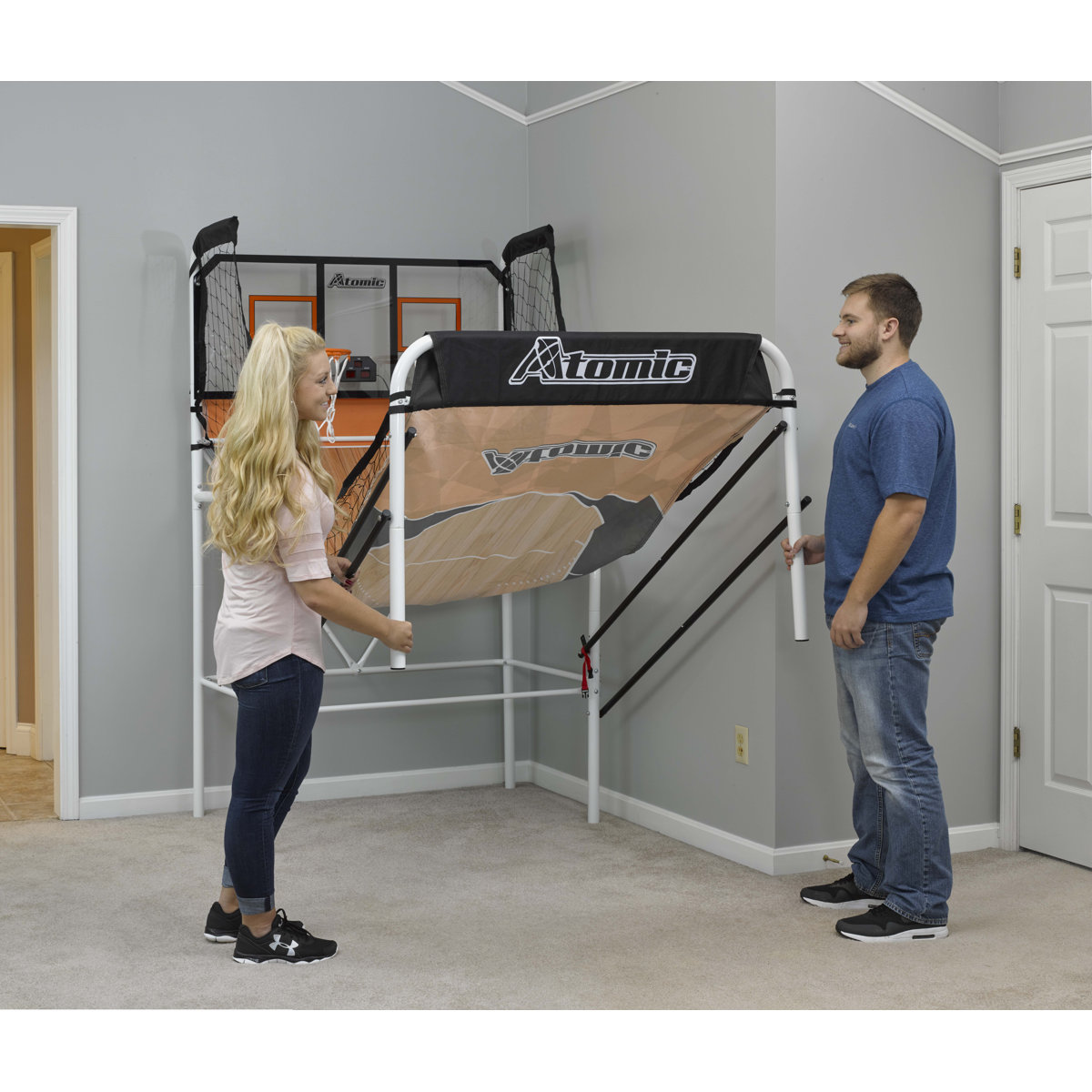 Atomic Slam Dunk Basketball Arcade Game & Reviews | Wayfair