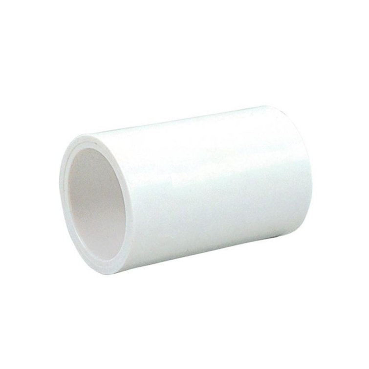 Plumbing N Parts 1 in. White Plastic PVC Coupling PNP-38169 - Wayfair ...