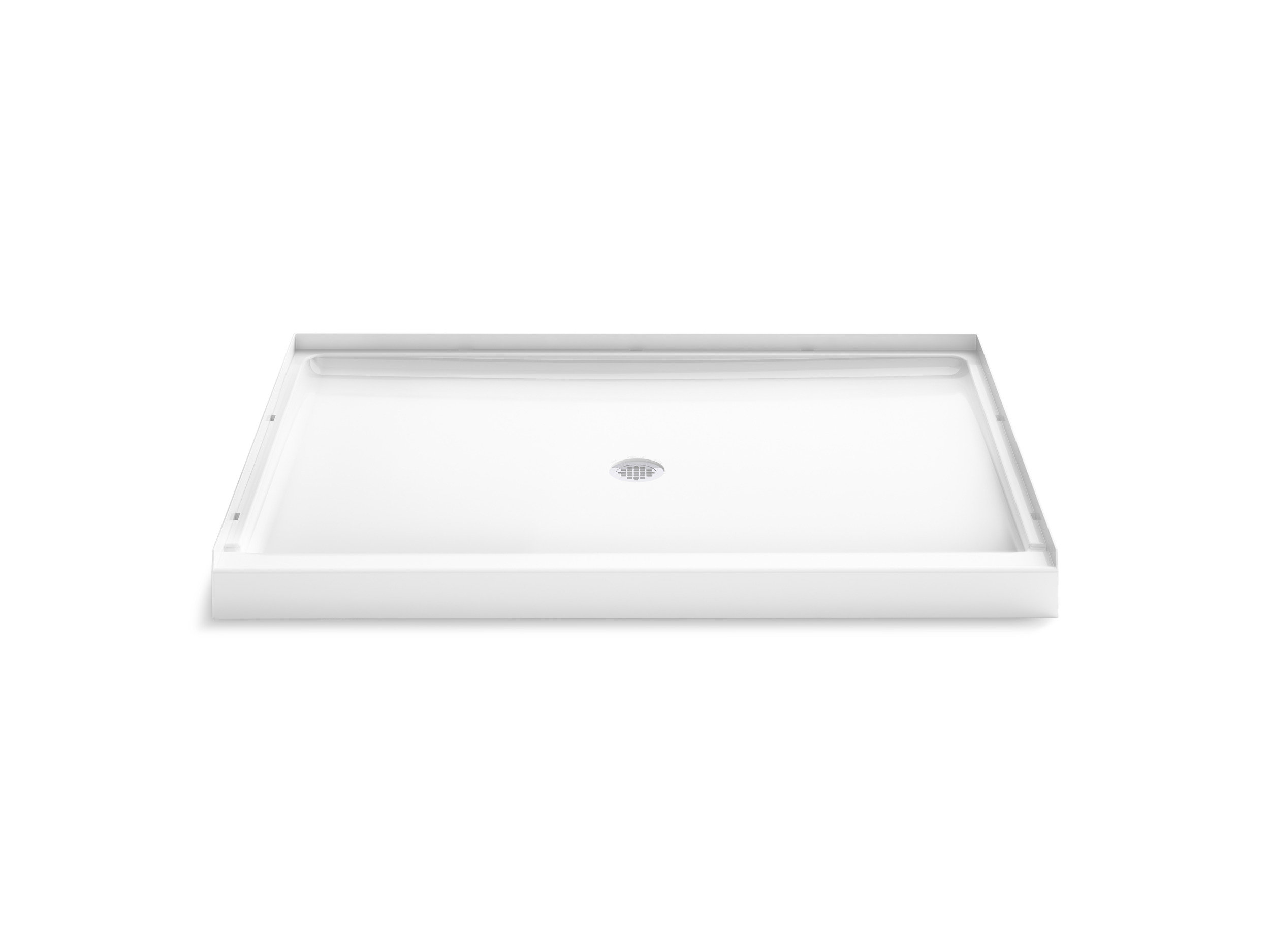 Sterling by Kohler GUARD 60" X 42" Vikrell Shower Base, Center Drain ...