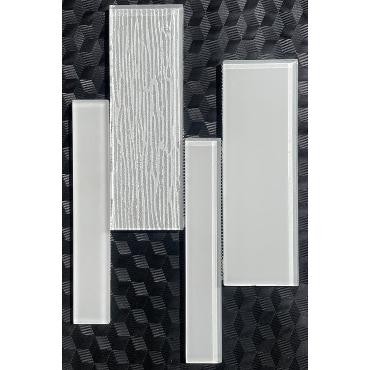 Mango Tile Glass Brick Joint Mosaic Wall Tile | Wayfair