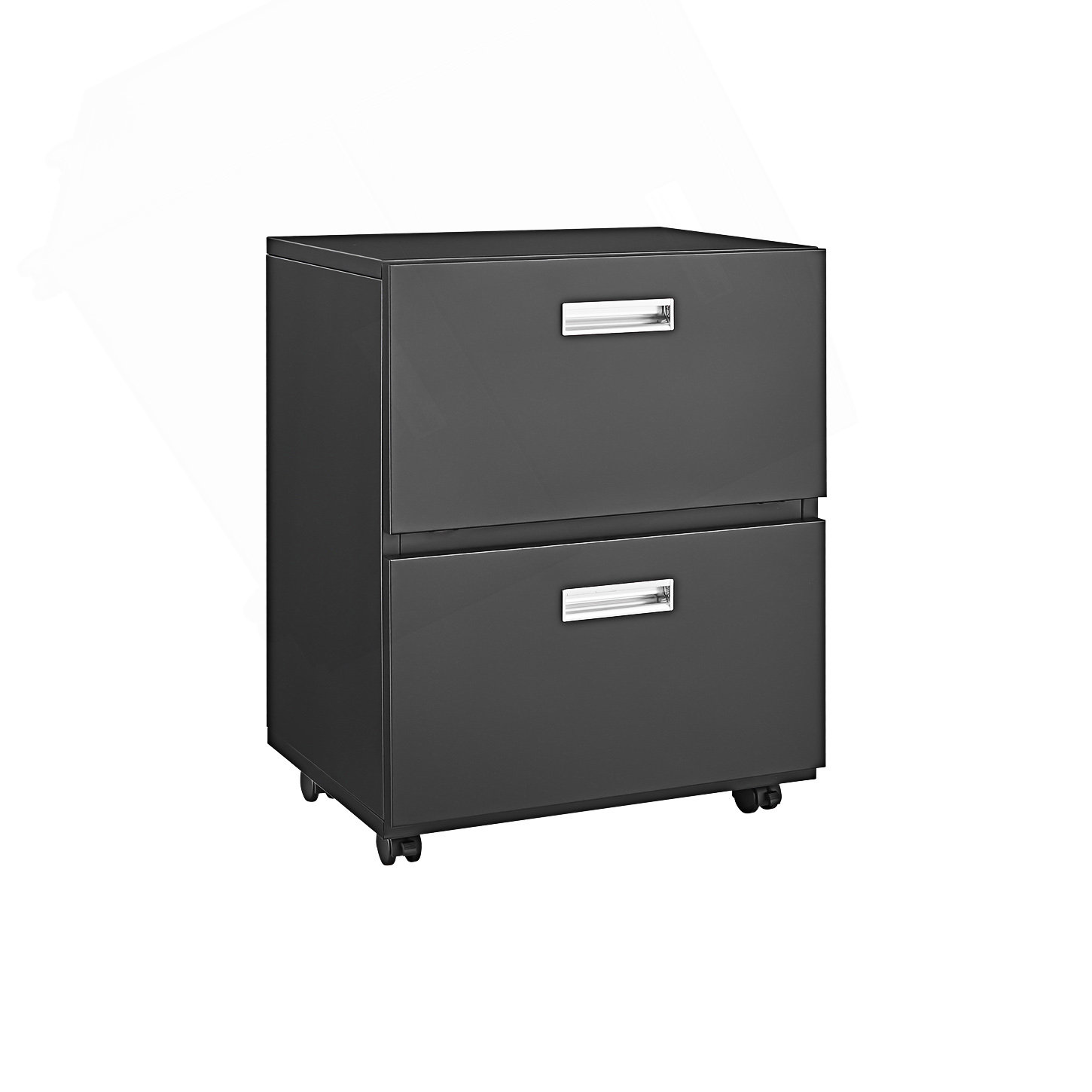 Latitude Run® Office Cabinet, 2 Door Steel Copier Stand, Mobile ...