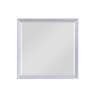 Latitude Run® Aromas 42"x41" Mirror, White Oak Finish | Wayfair