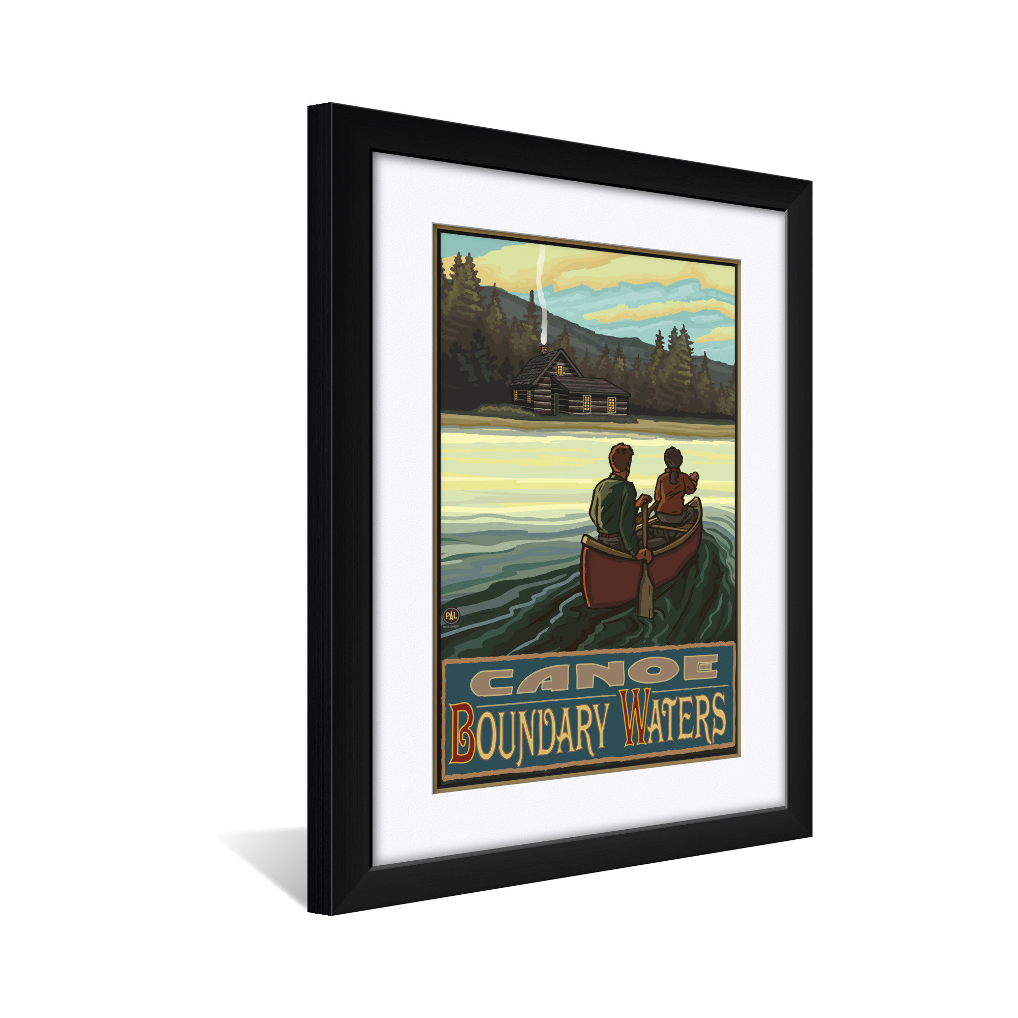 Millwood Pines Canoe Boundary Waters Lake Canoers Hills Professionally ...