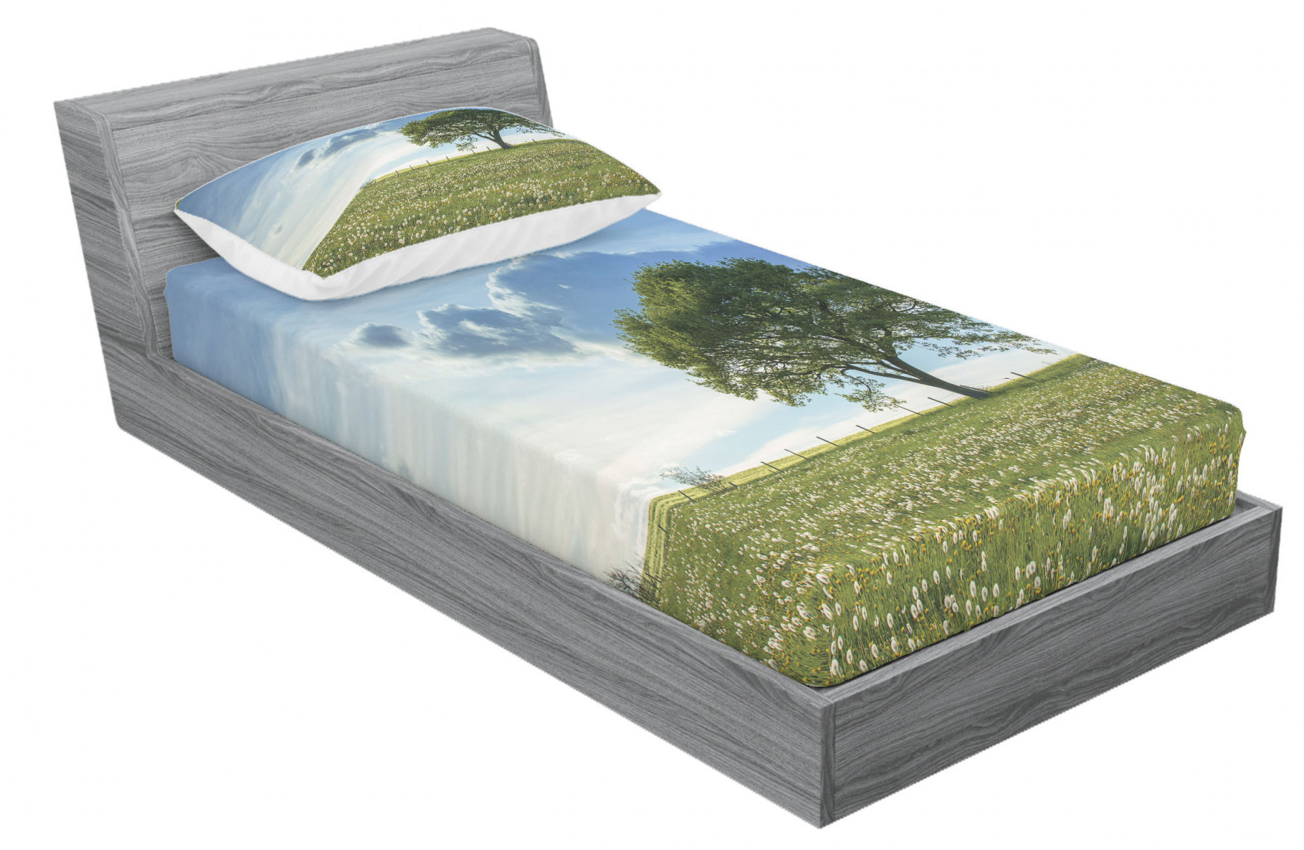 Ambesonne Tree Sheet Set | Wayfair