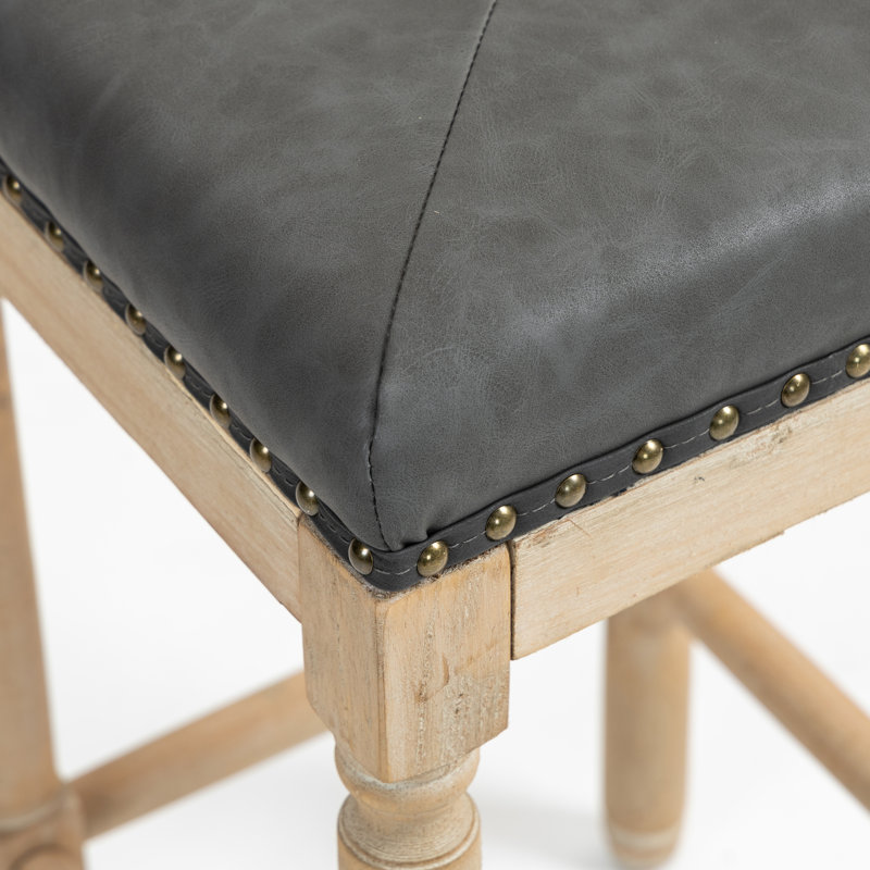 Rosalind Wheeler Chelena Upholstered 13.8'' Counter Stool | Wayfair