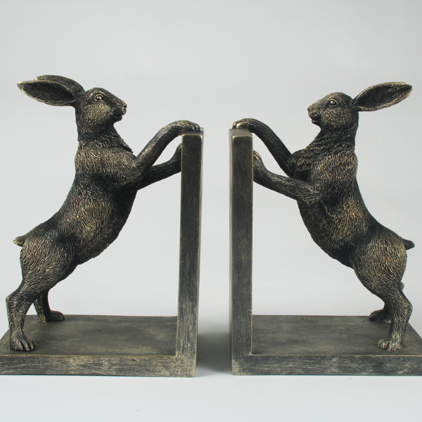 Happy Larry Hare Bookends | Wayfair.co.uk