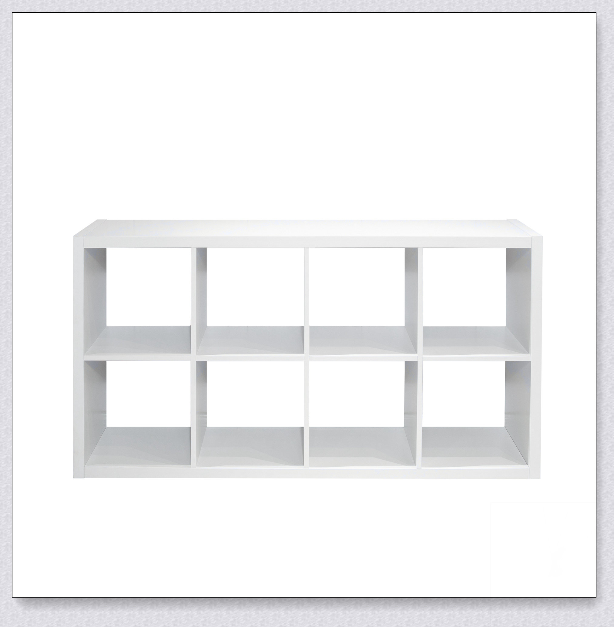 Latitude Run® Smart Cube 8-Cube Organizer Storage with Opened Back ...