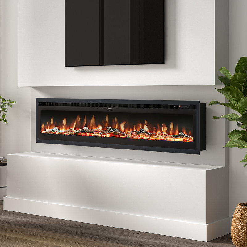 Symple Stuff 70-inch built-in electric fireplace | Wayfair.co.uk
