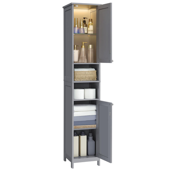 Hokku Designs Reppard Freestanding Bathroom Cabinet | Wayfair