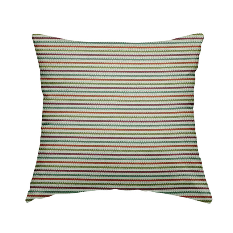 17 Stories Felise Striped Rectangular Scatter Cushion Cushion With ...