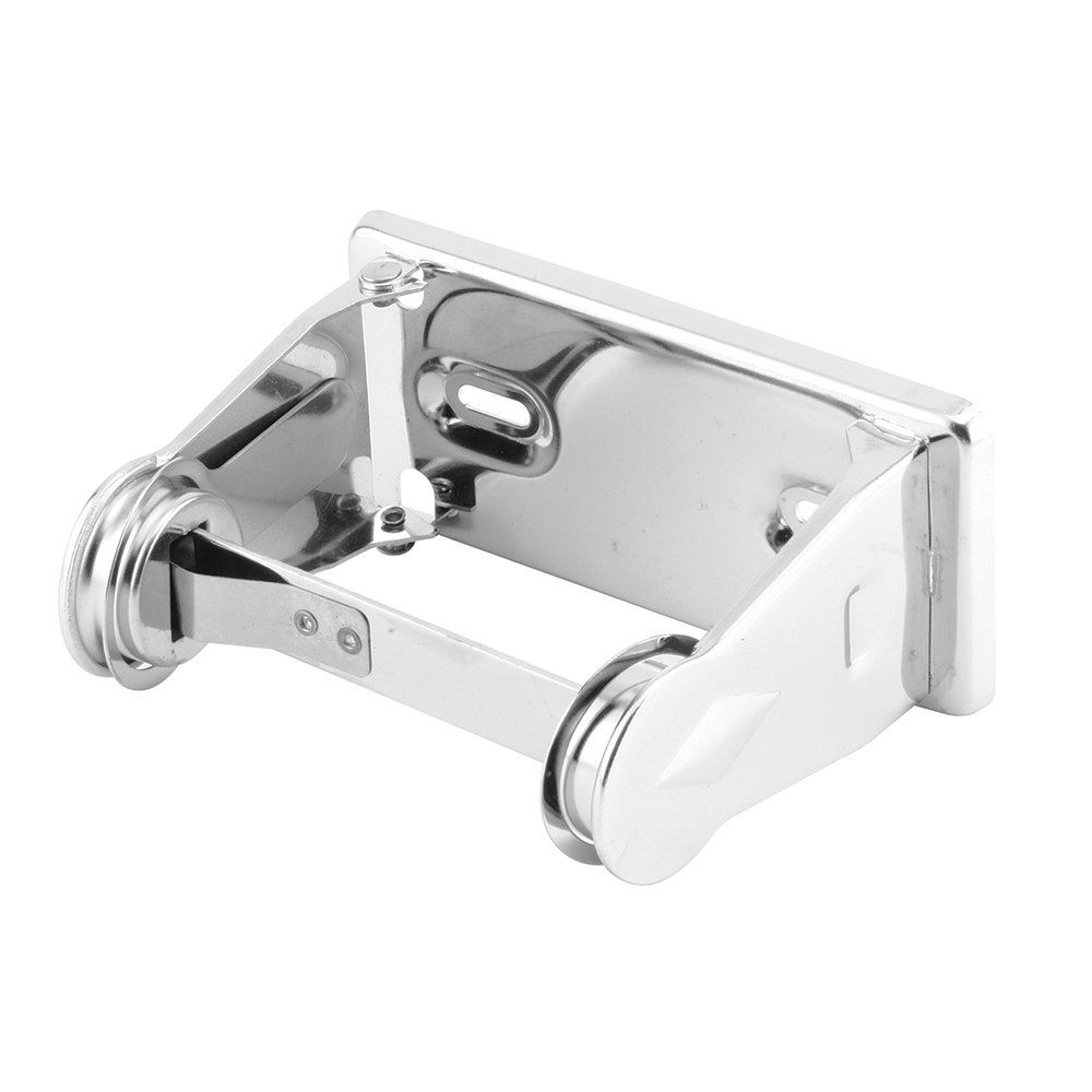 Prime-Line Single Roll Paper Holder, 11 In. Wide, Steel Construction ...