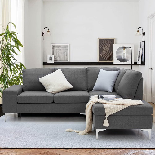 Metro Lane Alteus Reversible Corner Sofa & Reviews | Wayfair.co.uk