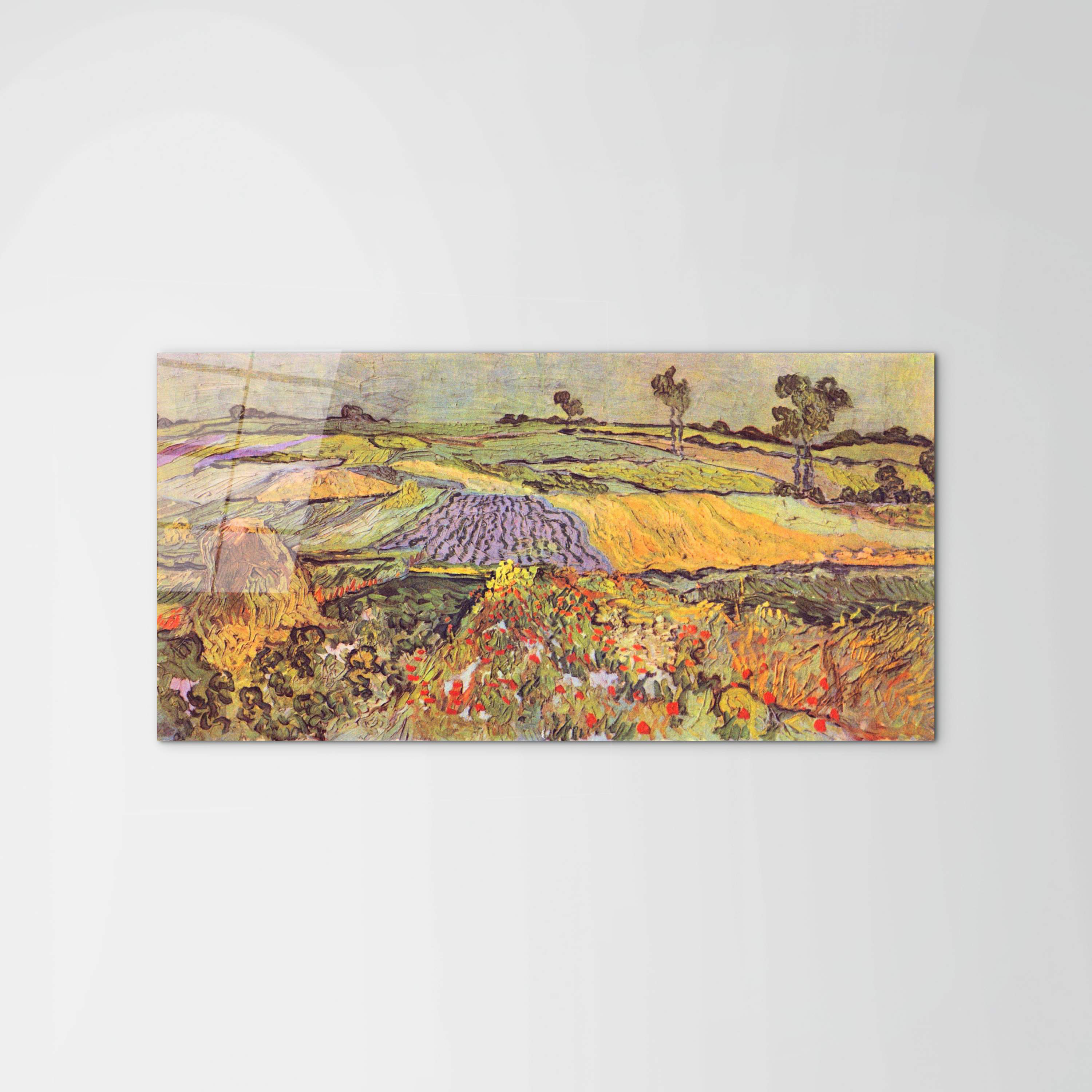 Ivy Bronx At Auvers by Van Gogh Vincent 50cm H x 100cm W High Quality ...