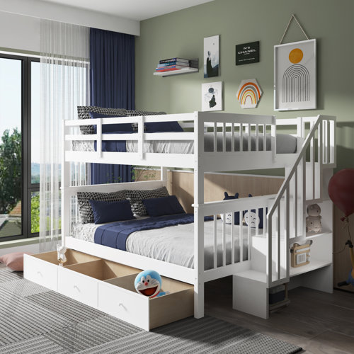 Full Over Full Bunk Beds | Wayfair