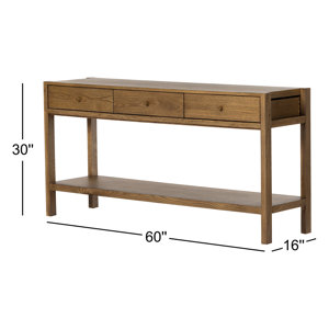 Birch Lane™ Jesse 60" Solid Wood Console Table & Reviews | Birch Lane
