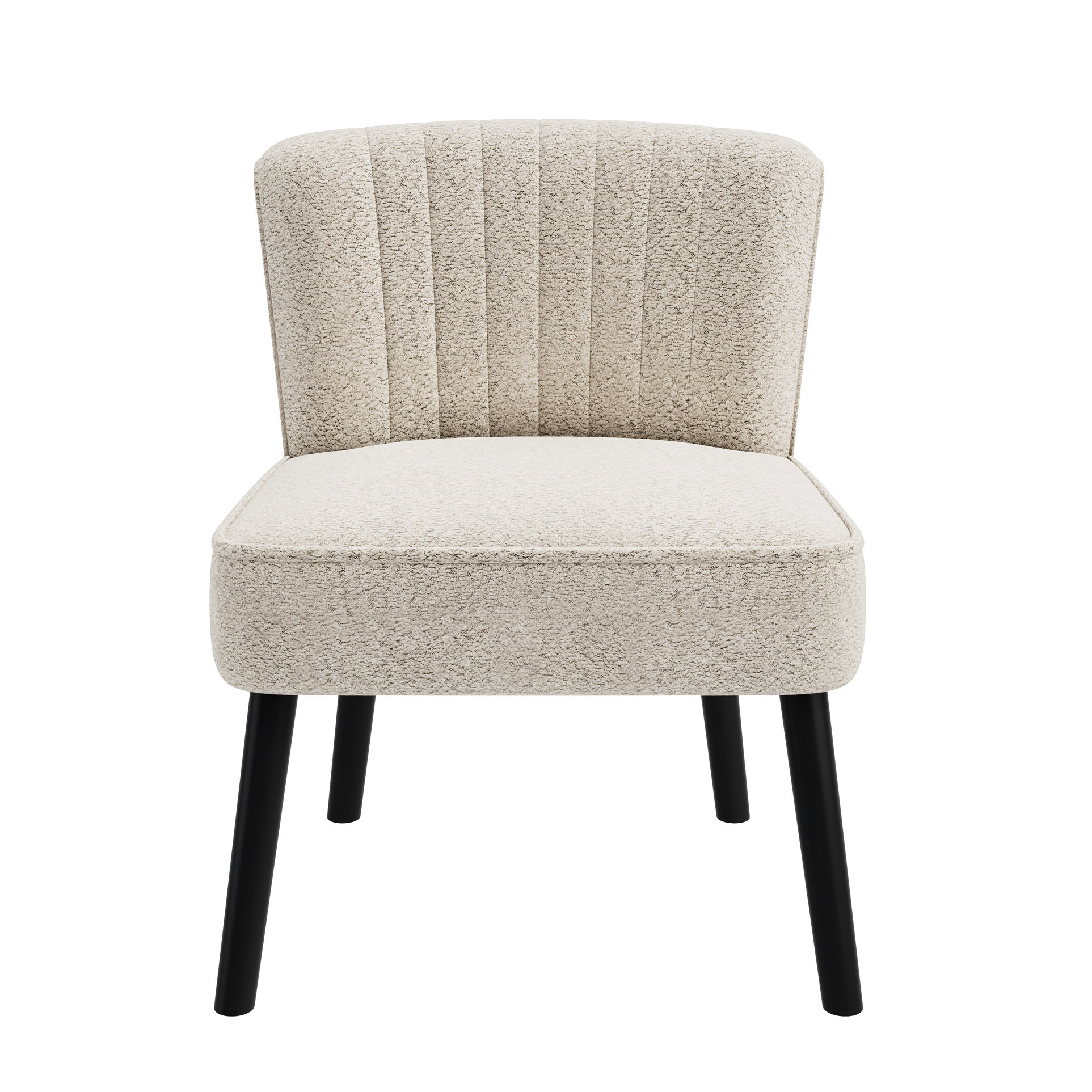 George Oliver White Relax Chair - Comfortable For Small Rooms With ...