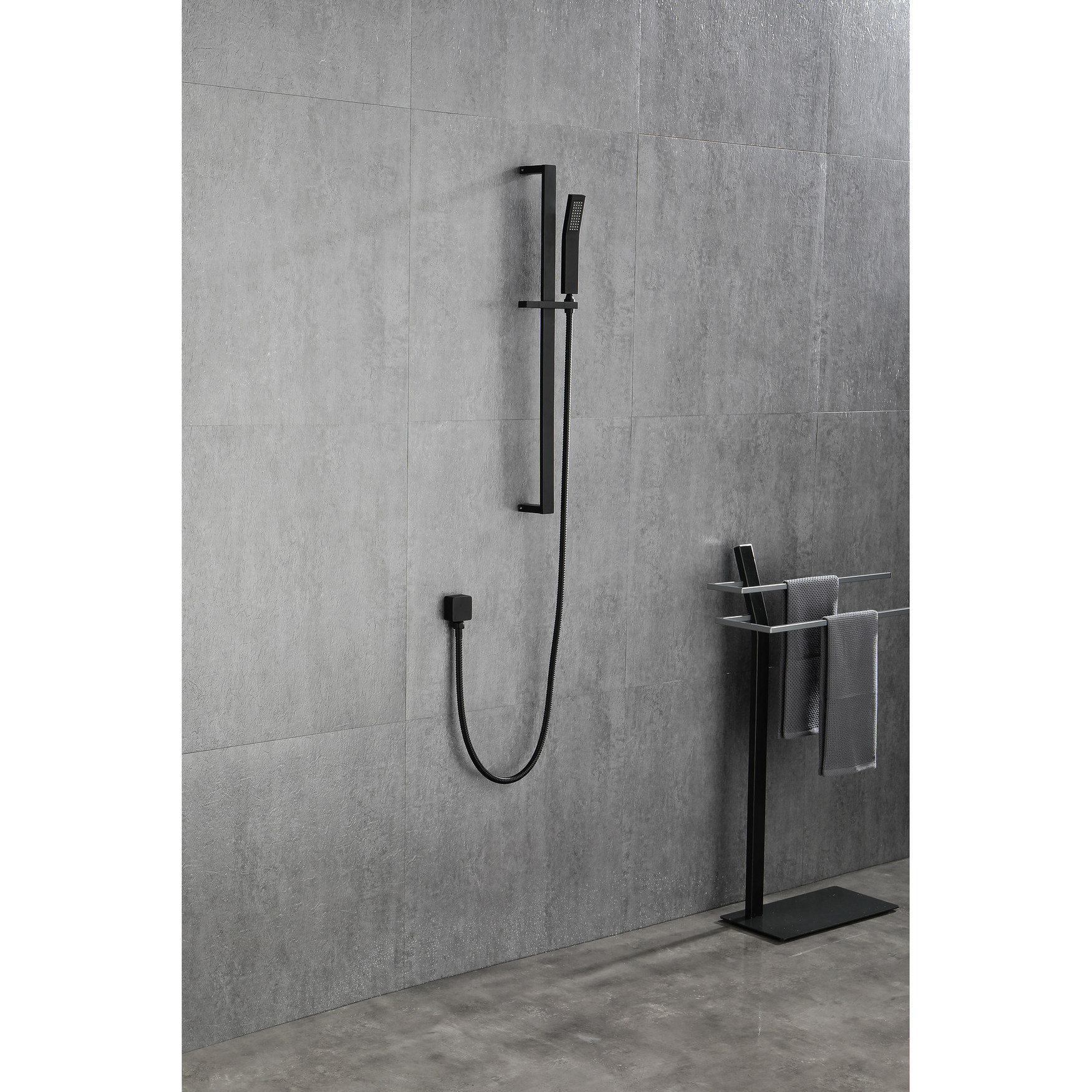 CaneCreations Handheld Shower Head With Adjustable Height And 59-inch ...